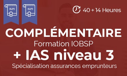 Pack Formation complémentaire 40h Crédit immo + IAS - Courtage Academy