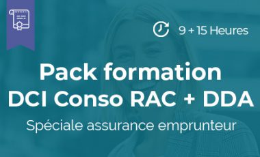 Pack formation DCI et DDA spéciale « assurance emprunteur » dès 177 ...